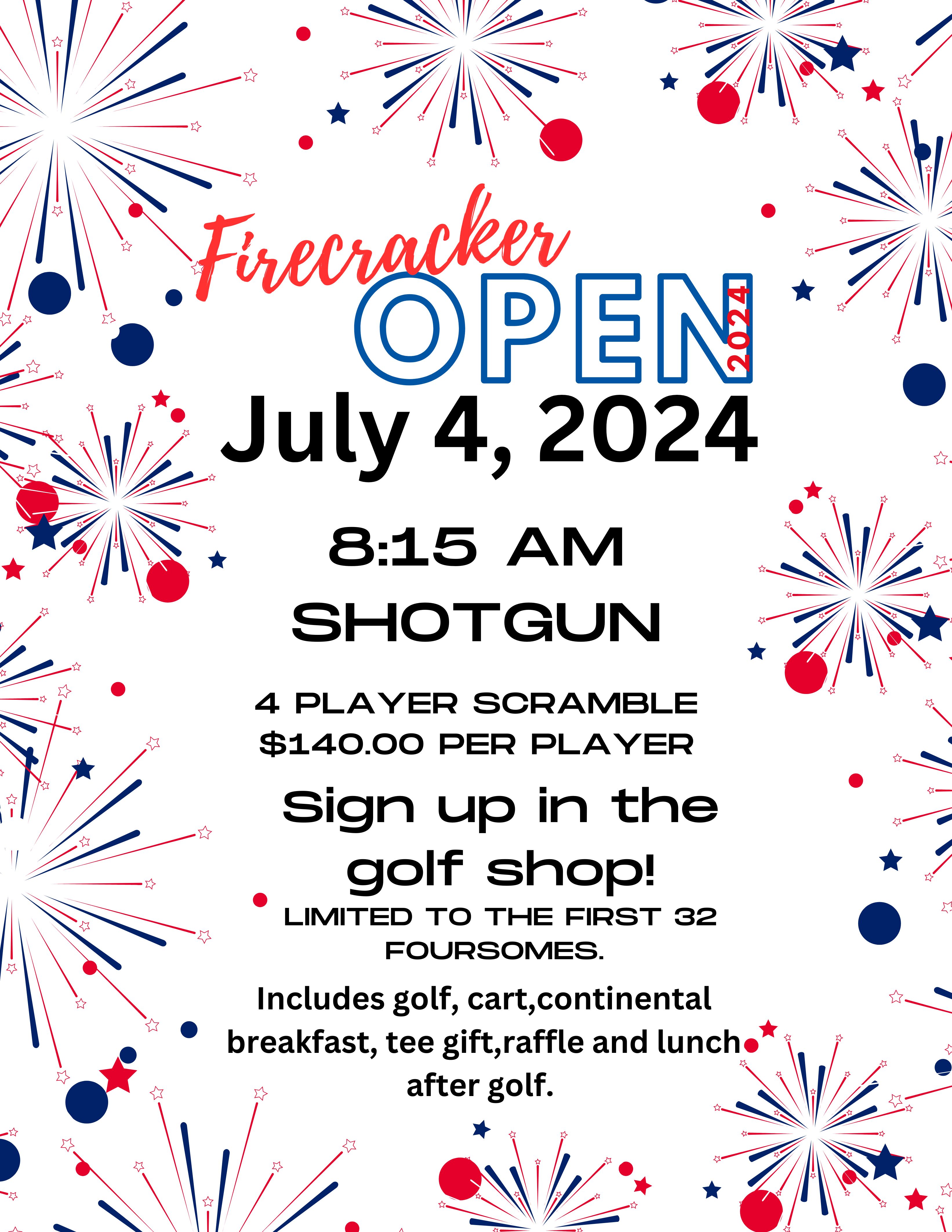 Firecracker Open - Bartlett Hills Golf Club